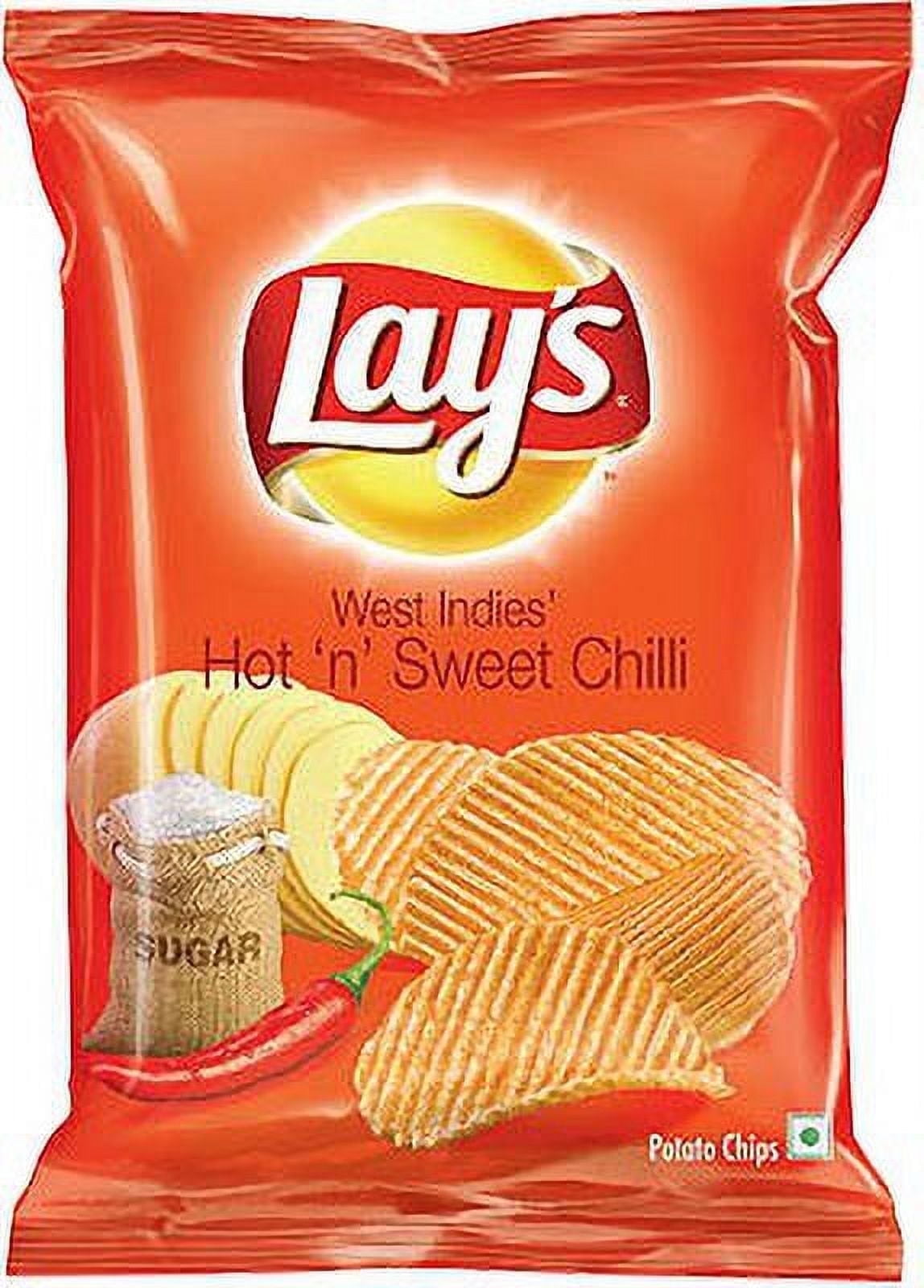 Lay's Hot 'n' Sweet Chilli Chips 40 gm pack Pack of 3 - Walmart.com