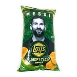 Lay's Messi Limited Edition Crispy Taco Flavored Potato Chips 7.75oz ...