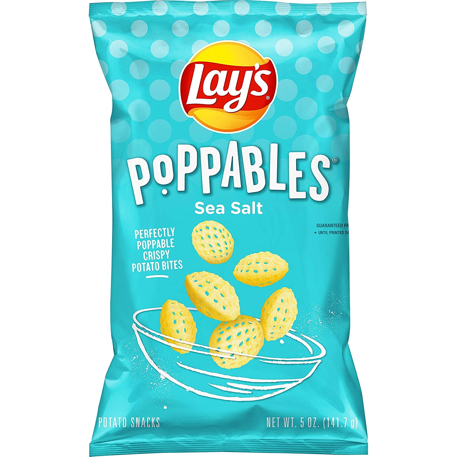 Lays Poppables Potato Snacks Sea Salted, 5 Oz - Walmart.com