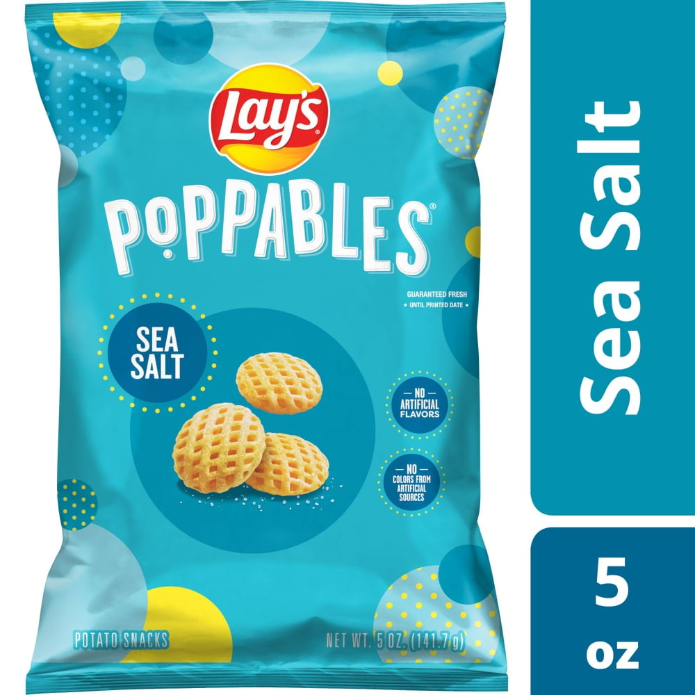 Lay's® Poppables Sea Salt Potato Chips - Walmart.com