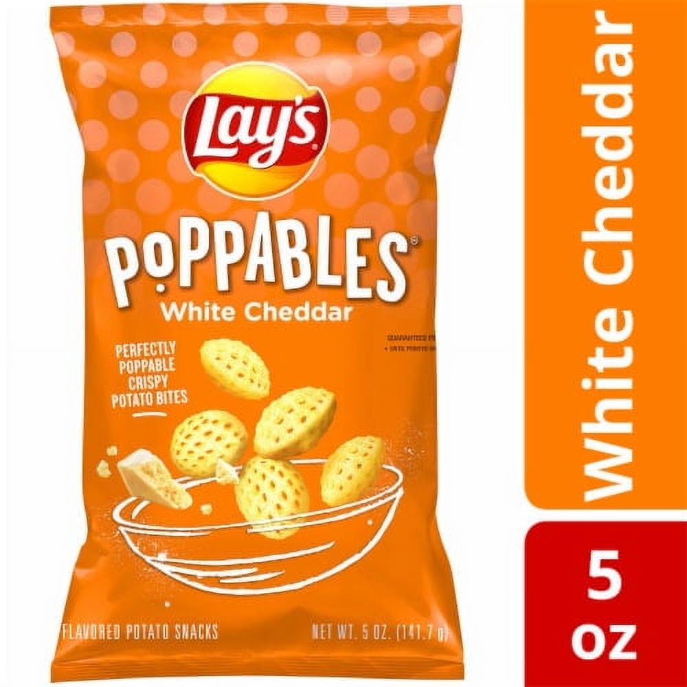 Lay's Poppables White Cheddar Potato Chips - 5 oz - Walmart.com