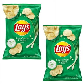 Lay's Sour Cream and Onion Chips in Chips - Walmart.com