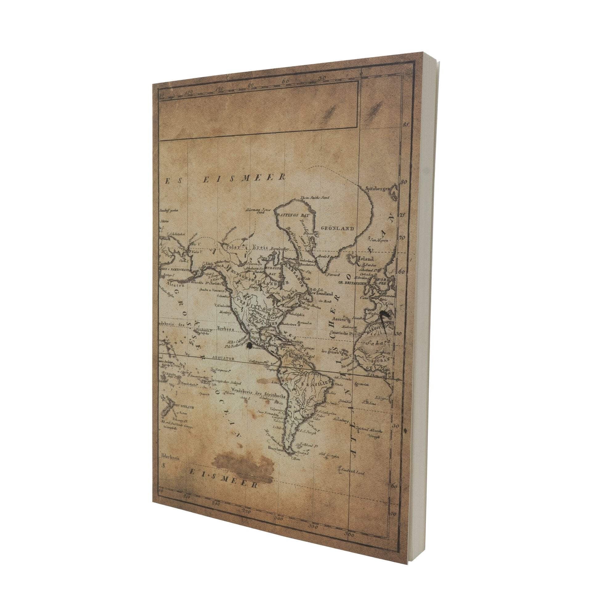 LayFlat Sketchbook - 3.75 x 5.3 Inches - Celtic Blank Note Book, 64 ...