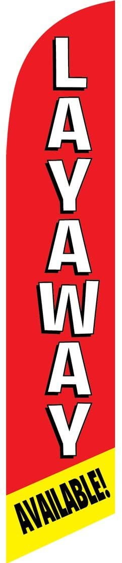 Layaway Available Feather Banner Swooper Flag, Replacement Flag Only ...