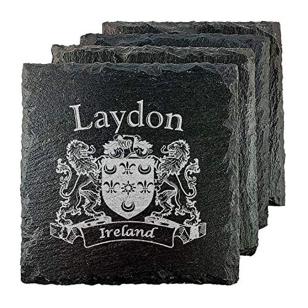 Laydon Irish Coat of Arms Slate Coasters - Set of 4 - Walmart.com