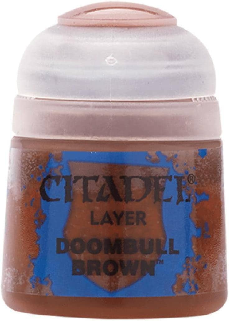 Layer Doombull Brown 12Ml Games Workshop Citadel Miniature Paint ...