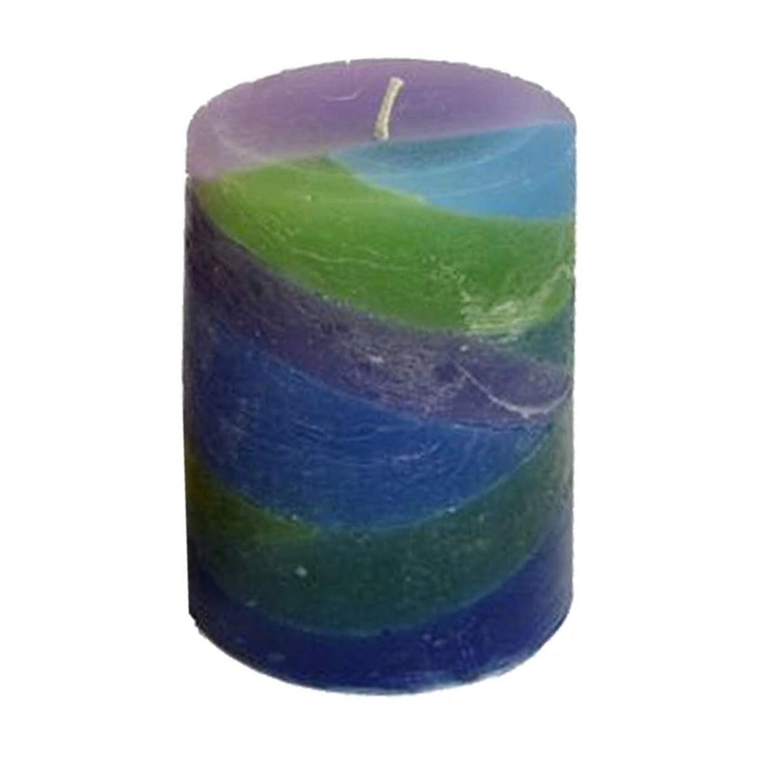 Layered Pillar Candle - Walmart.com
