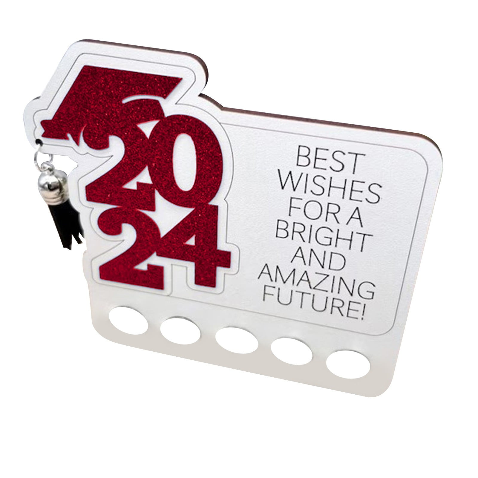 Layered Wallet Graduation Gift Wooden Rectangular Rack - Walmart.com