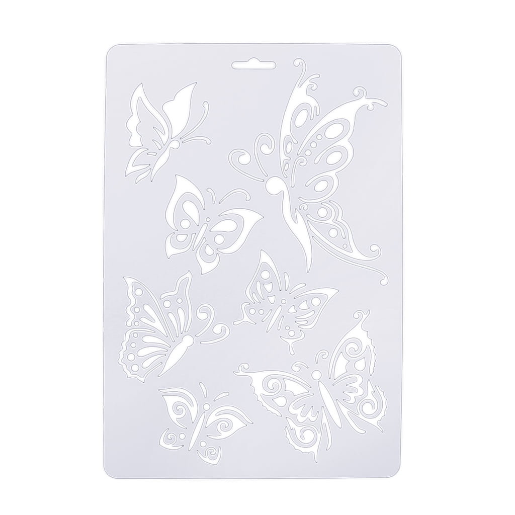 Layering Stencils Album Scrapbooking Drawing Painting Template Paper ...