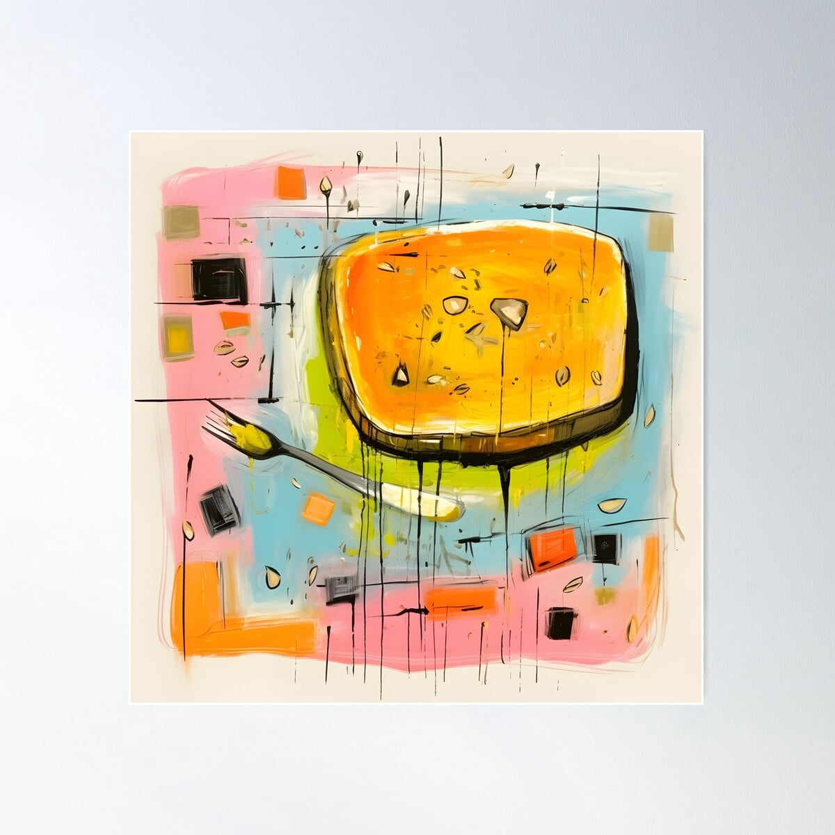 Layers Of Delight- Pop Art Fusion In The Abstract Expressionist World ...