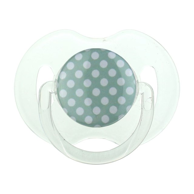Layette Polka Dot Pacifier - Walmart.com