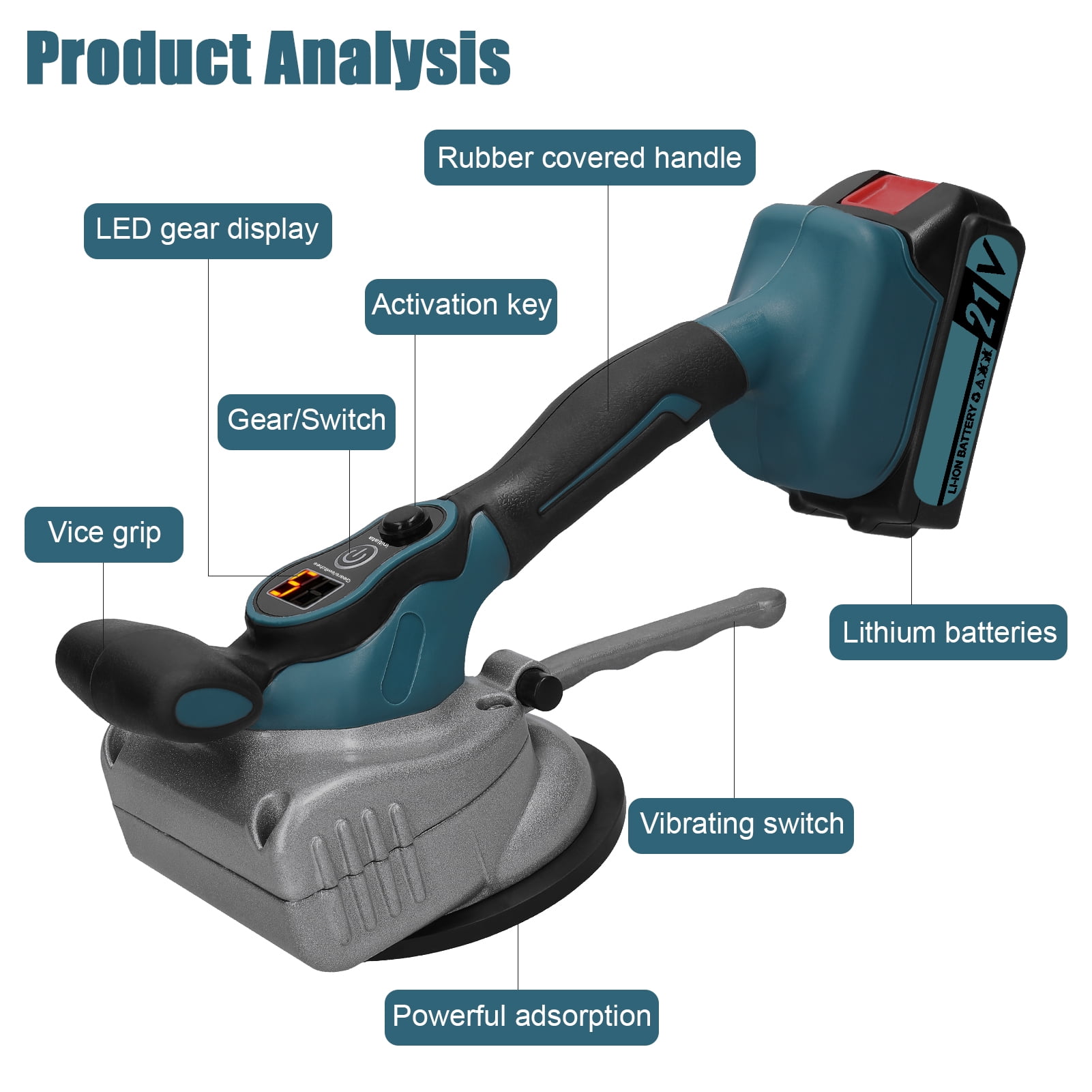 Laying 21V Automatic Tile Tiling Machine High Loading Capacity Wall ...