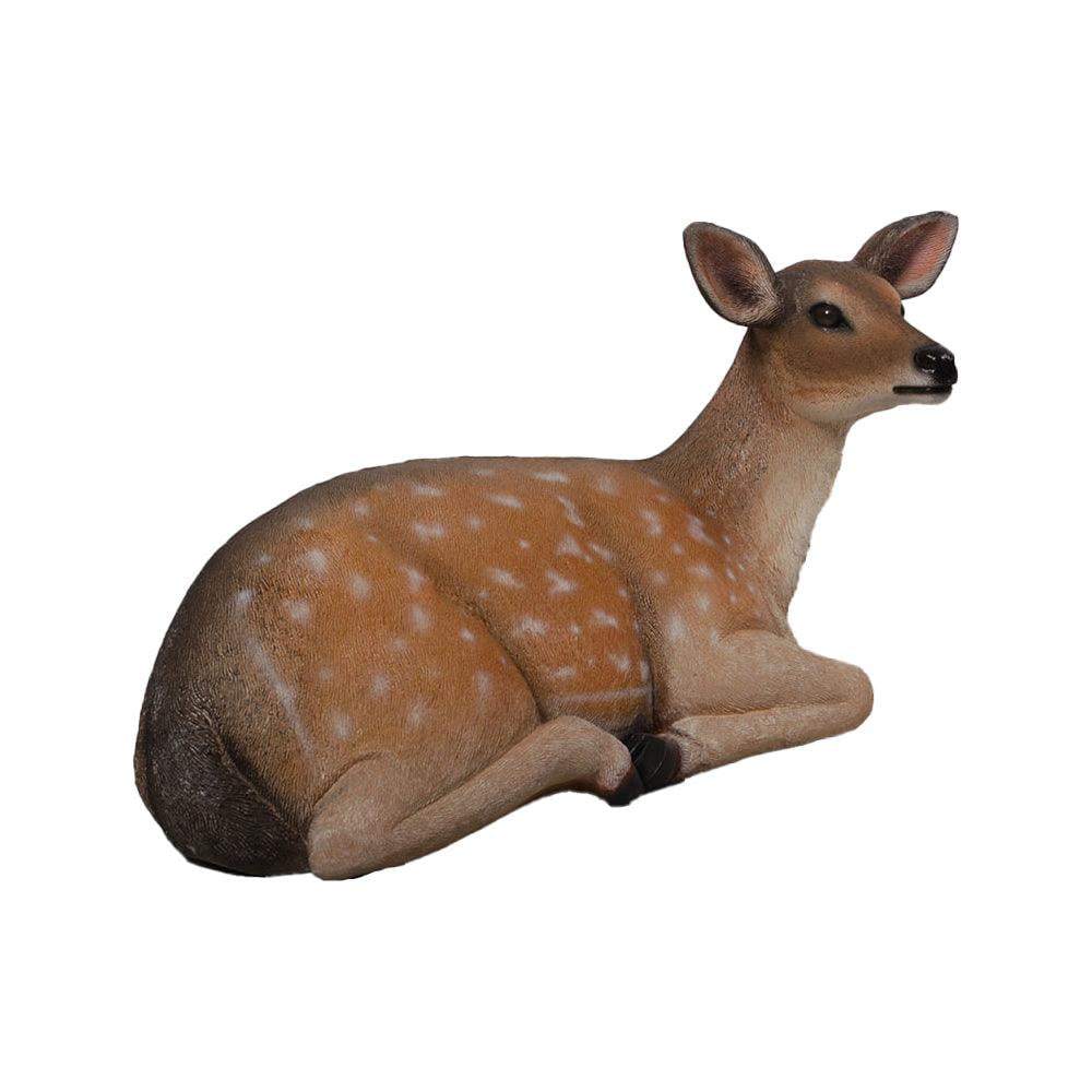 Laying Fawn Deer Life Size Statue - Walmart.com
