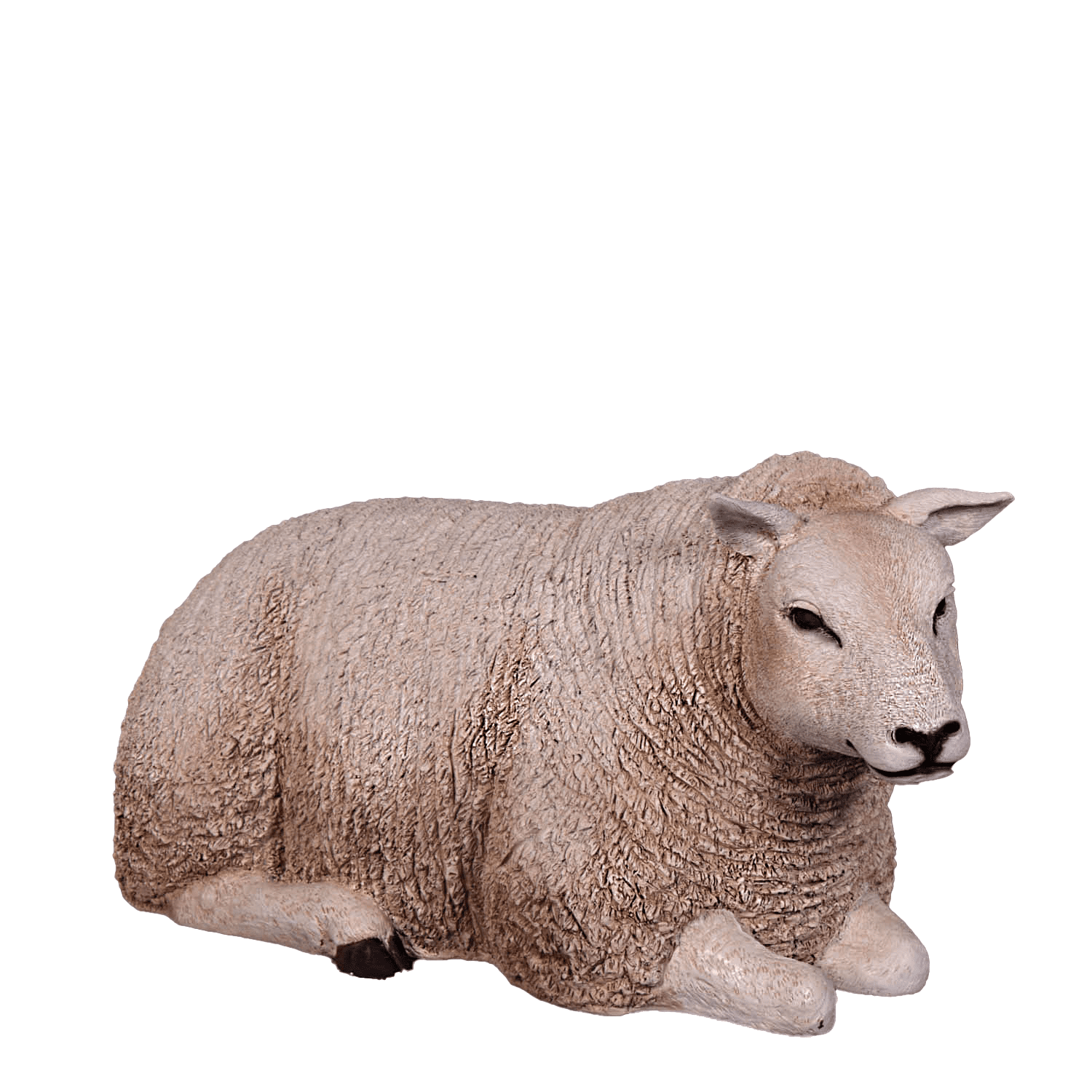 Laying Texelaar Lamb Life Size Statue - Walmart.com