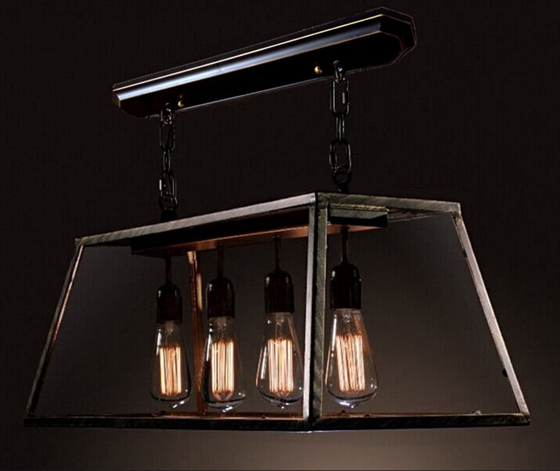 Warehouse of Tiffany's Island 4-light Edison Lamp with Bulbs - Walmart.com