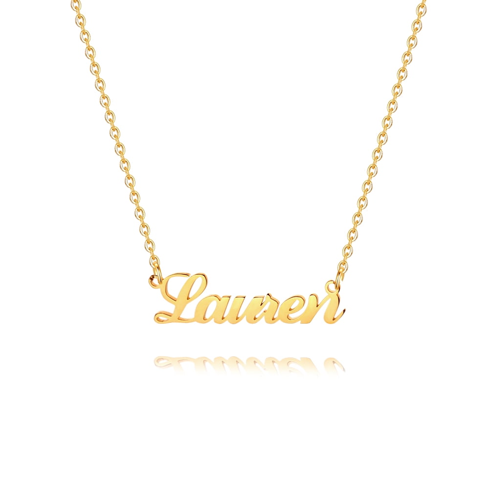 Layla Name Necklace, Custom Name Necklace Personalized Necklace for ...