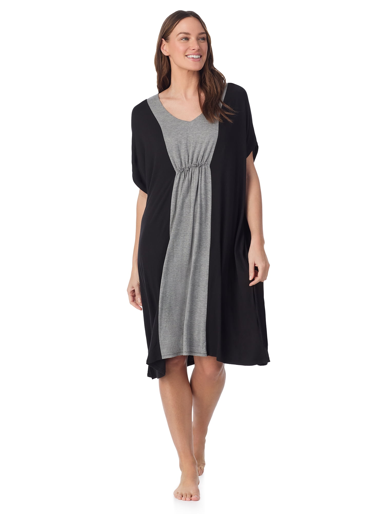 Layla Women’s Sleepwear 39” Knit Caftan, XS-5X - Walmart.com