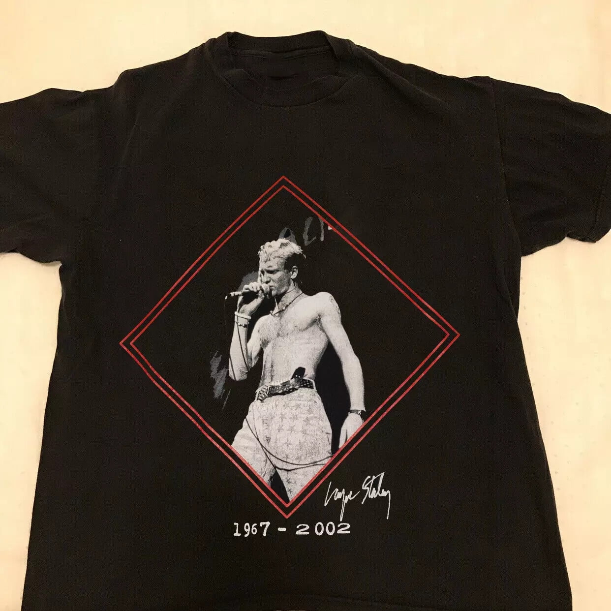 Layne Staley Alice in Chains Retro T Shirt Black Medium Size S To 4XL NL129 - Walmart.com