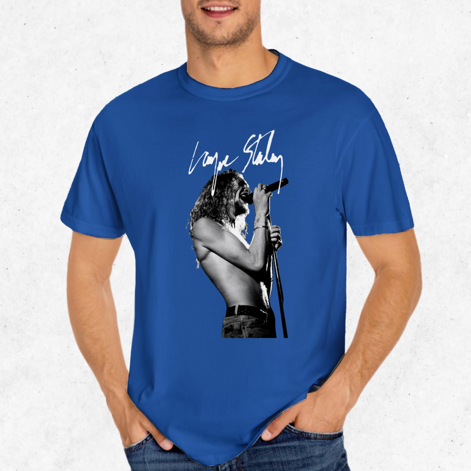 Layne Staley Tribute T-Shirt - Grunge Music Legend Graphic Tee ...