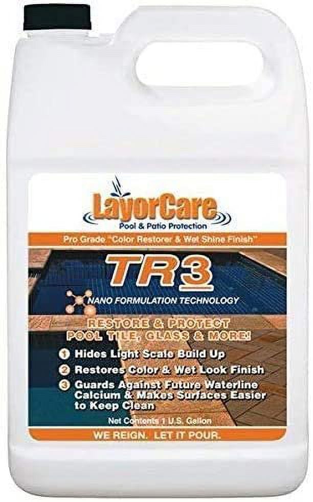 LayorCare TR3 Pool Tile Sealer, 1 Gallon 800-GL - Walmart.com