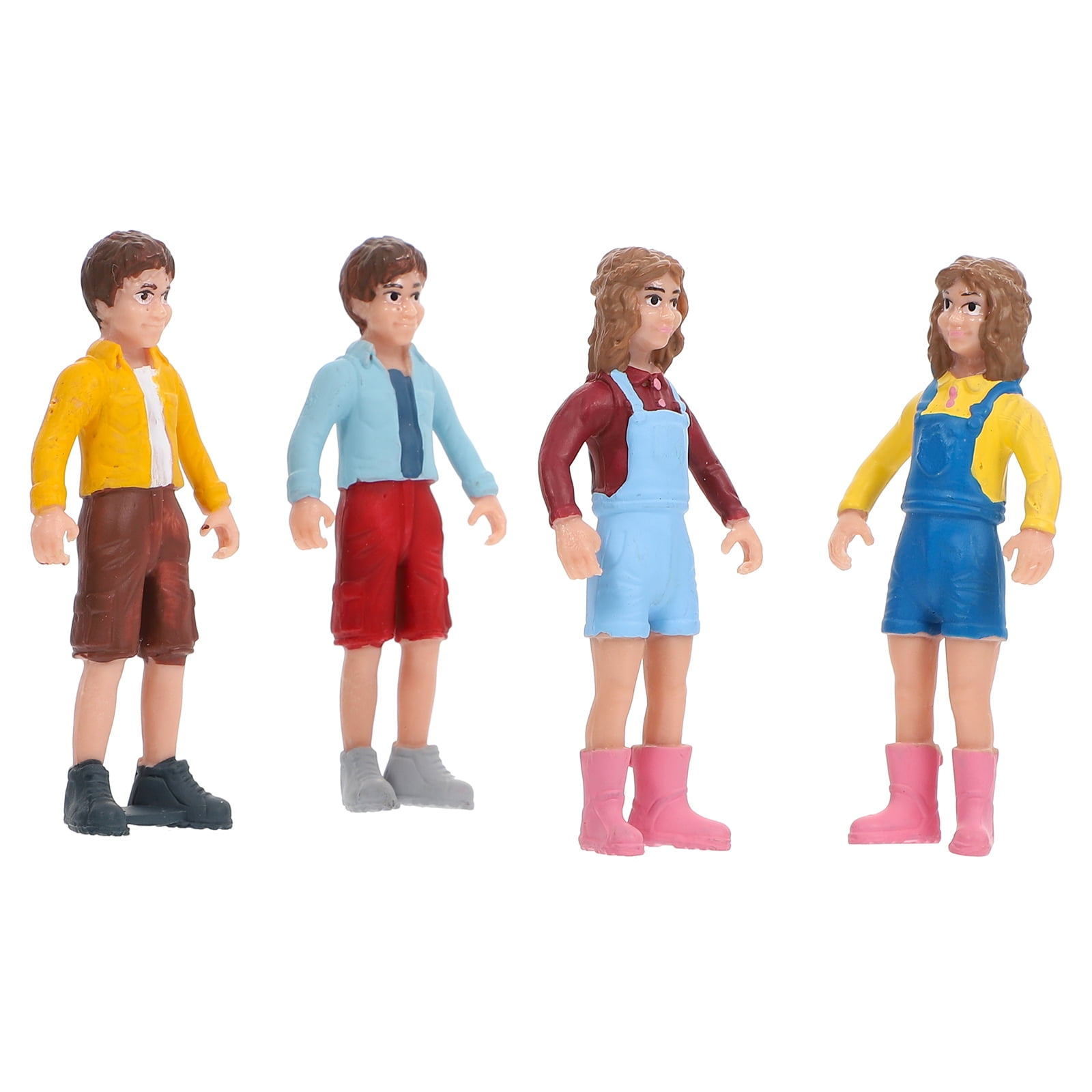 Layout Figures Mini Character Adornments People Model Collectables ...