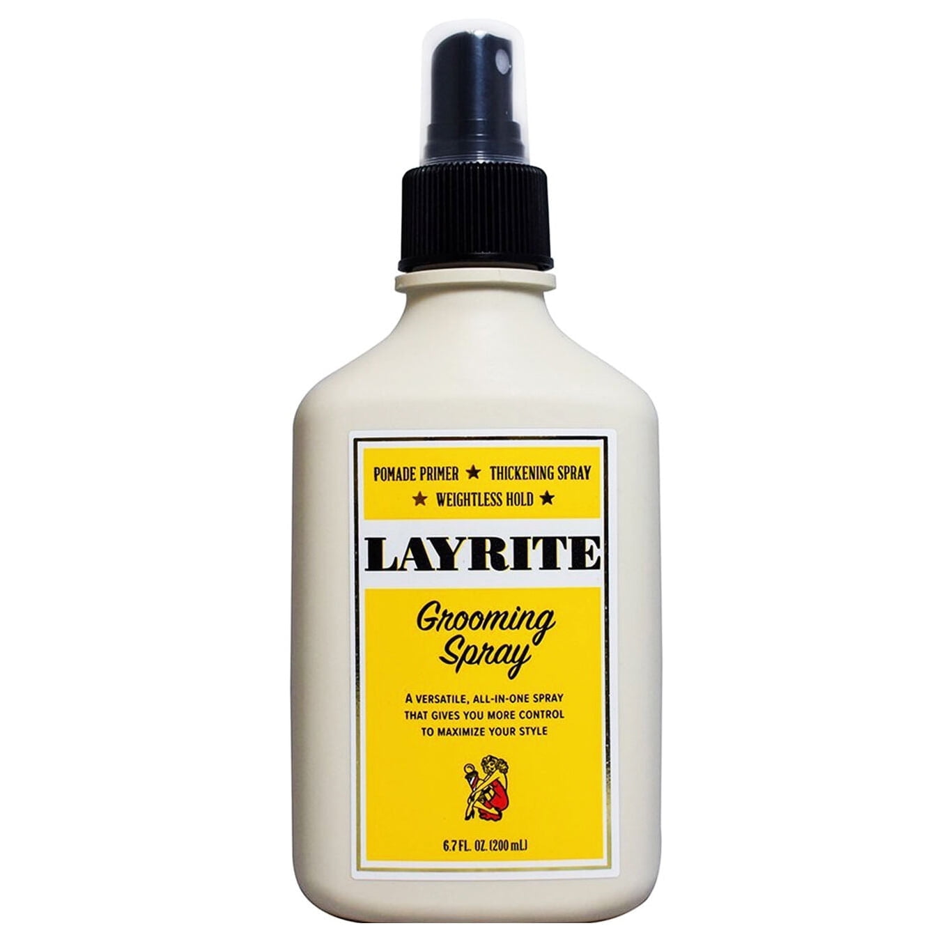 Layrite Hairspray for Men 6.7 Oz, Water-Soluble Styling Spray for ...
