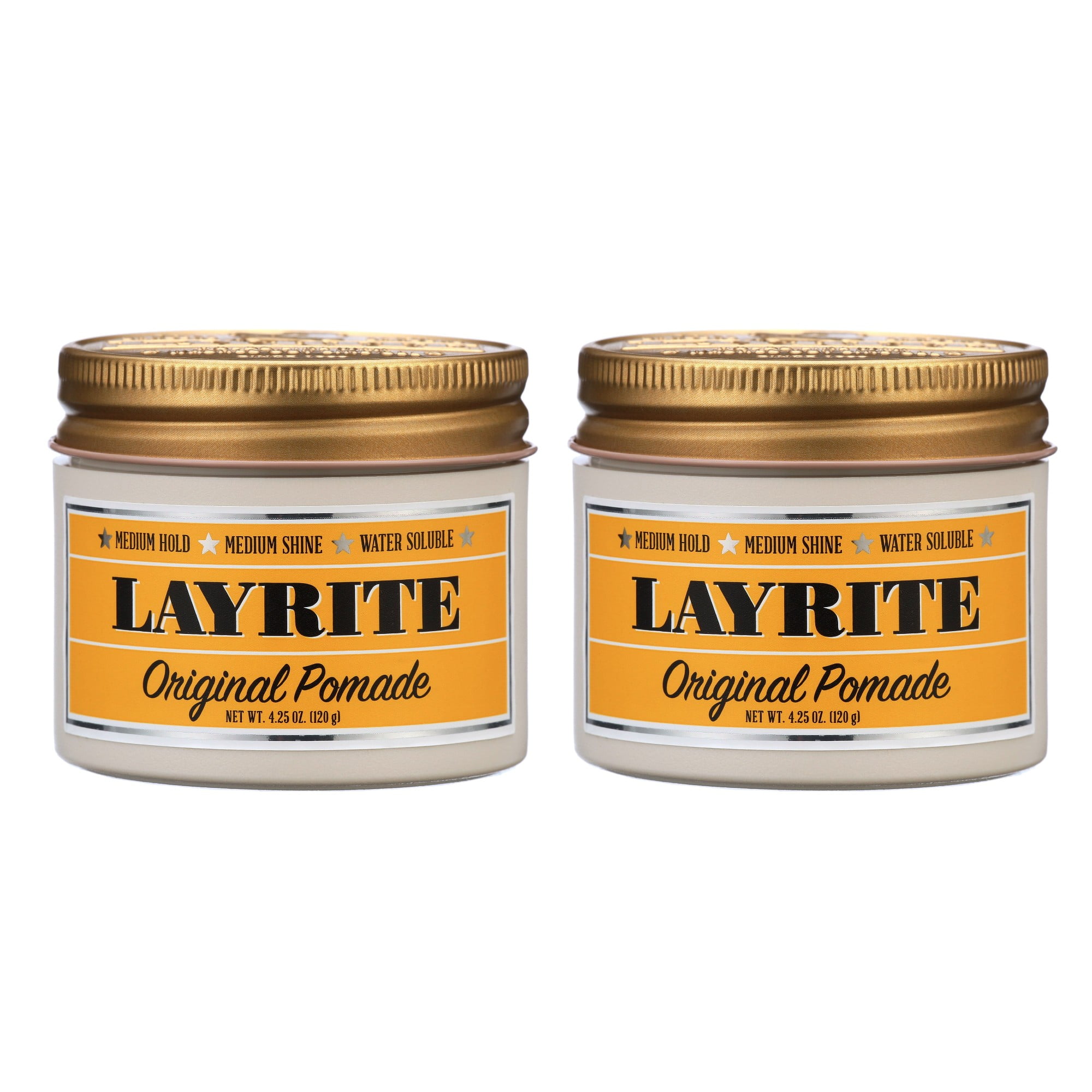 Layrite Original Hair Pomade for Men, 4.25 Oz (2 Pack) - Walmart.com