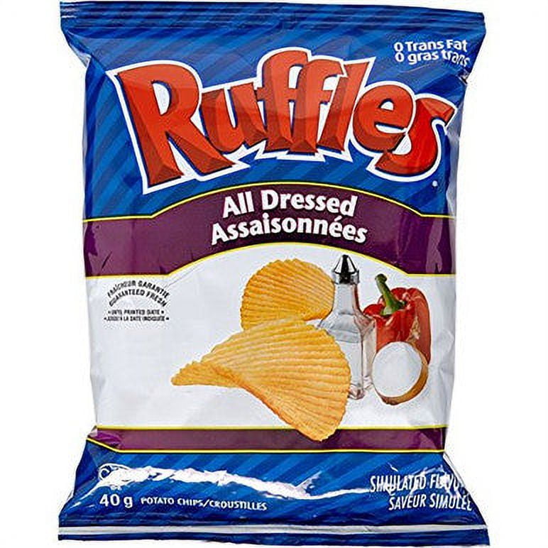 Lays 48pk Ruffles All Dressed (40g per pack) {Imported from Canada ...