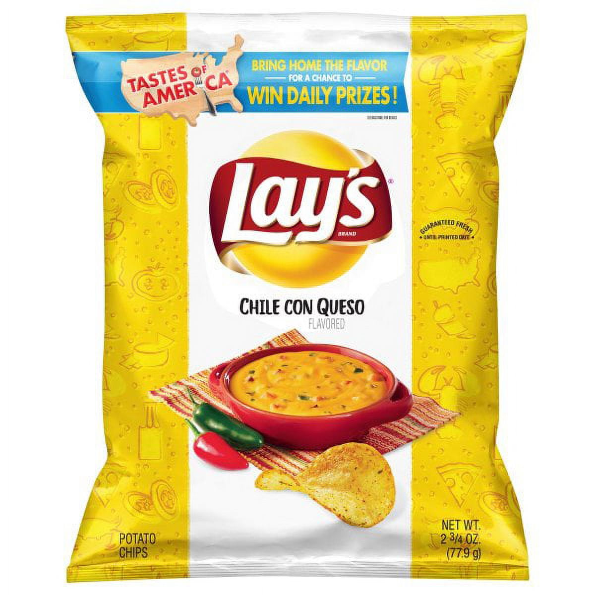 Lays Chili Con Queso 2.75oz for Breakroom Kitchen Snacks - Walmart ...