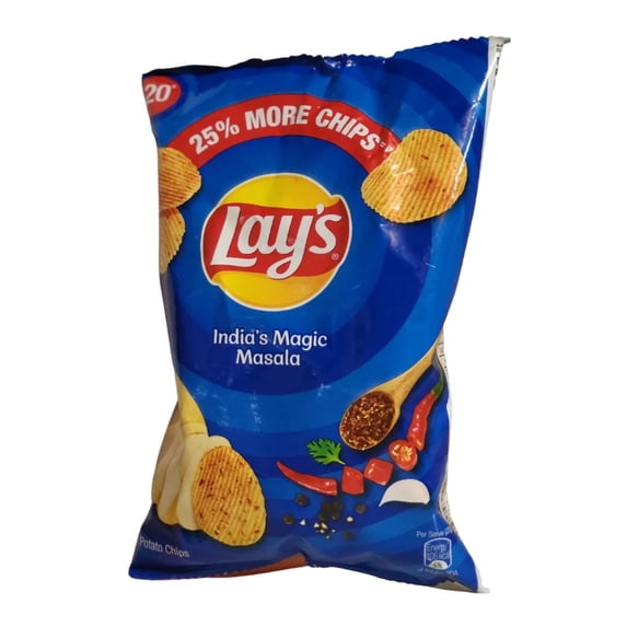 Lays Magic Masala Potato Chips (Pack of 8) - Walmart.com