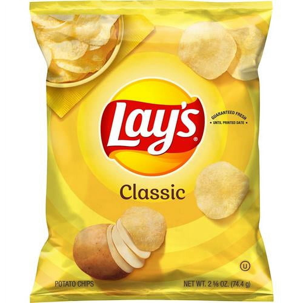 Lays Potato Chips Classic, 2.62 Oz - Walmart.com