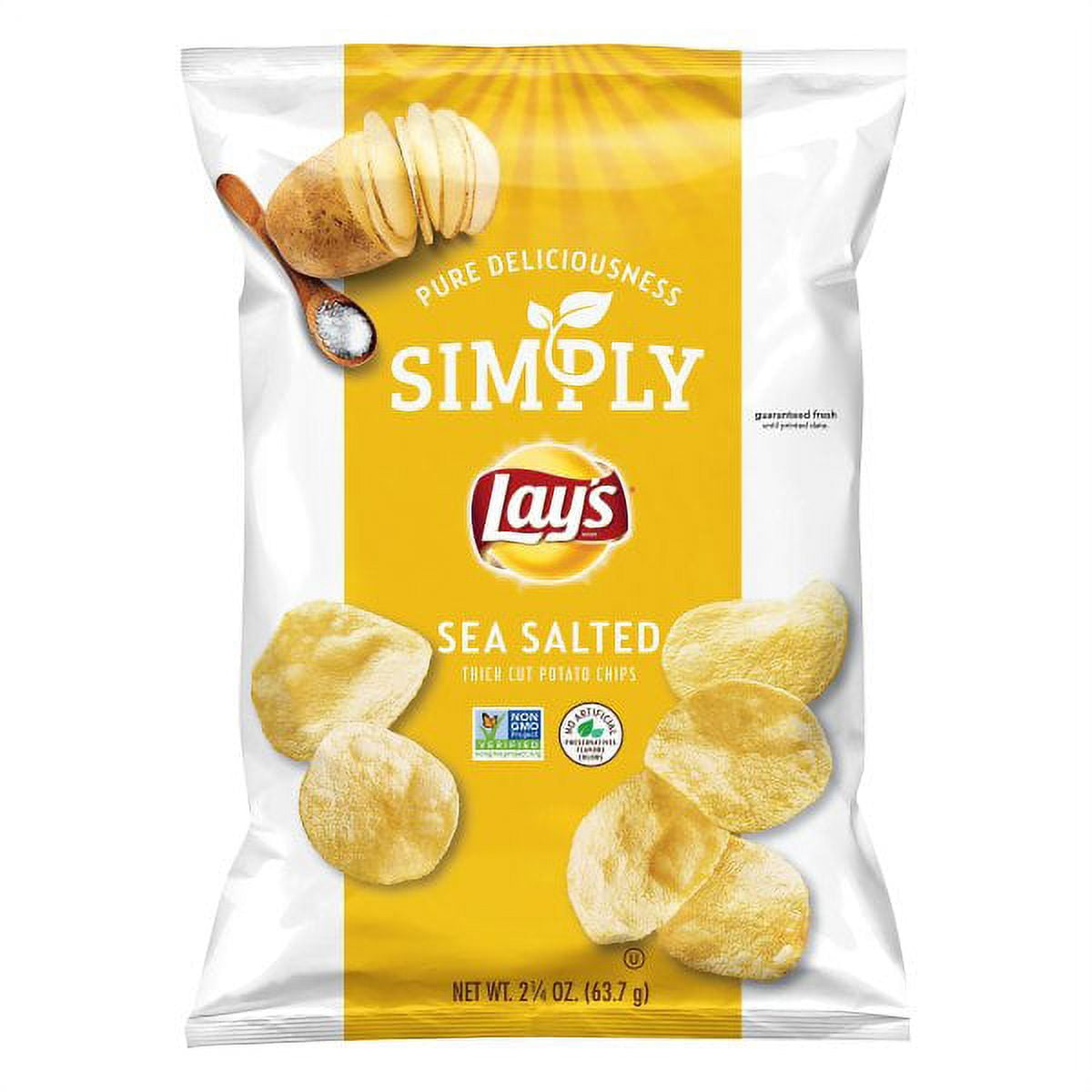 Lays Simply Sea Salt - Walmart.com