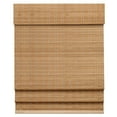 LazBlinds Cordless Bamboo Roman Shades, Light Filtering Window ...