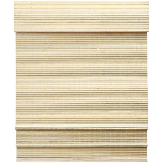 LazBlinds Cordless Bamboo Roman Shades, Privacy Window Treatment, Roll ...