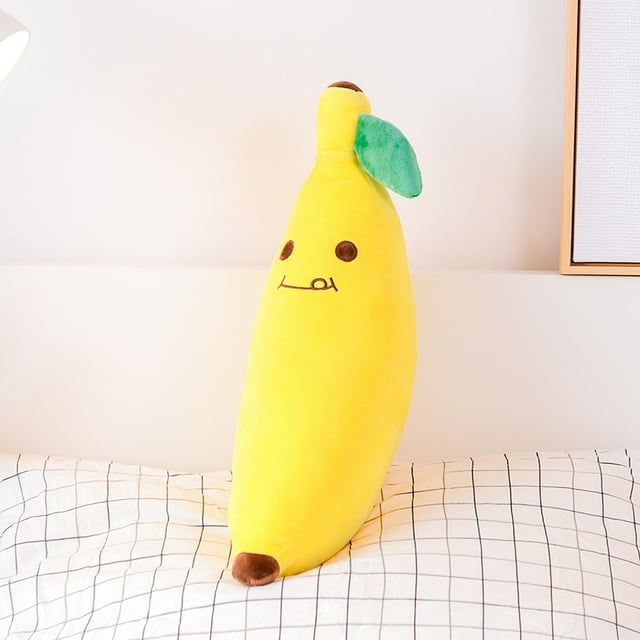 Lazada Plush Banana Pillow Squishy Banana Pillow Soft Stuffed Fruit ...