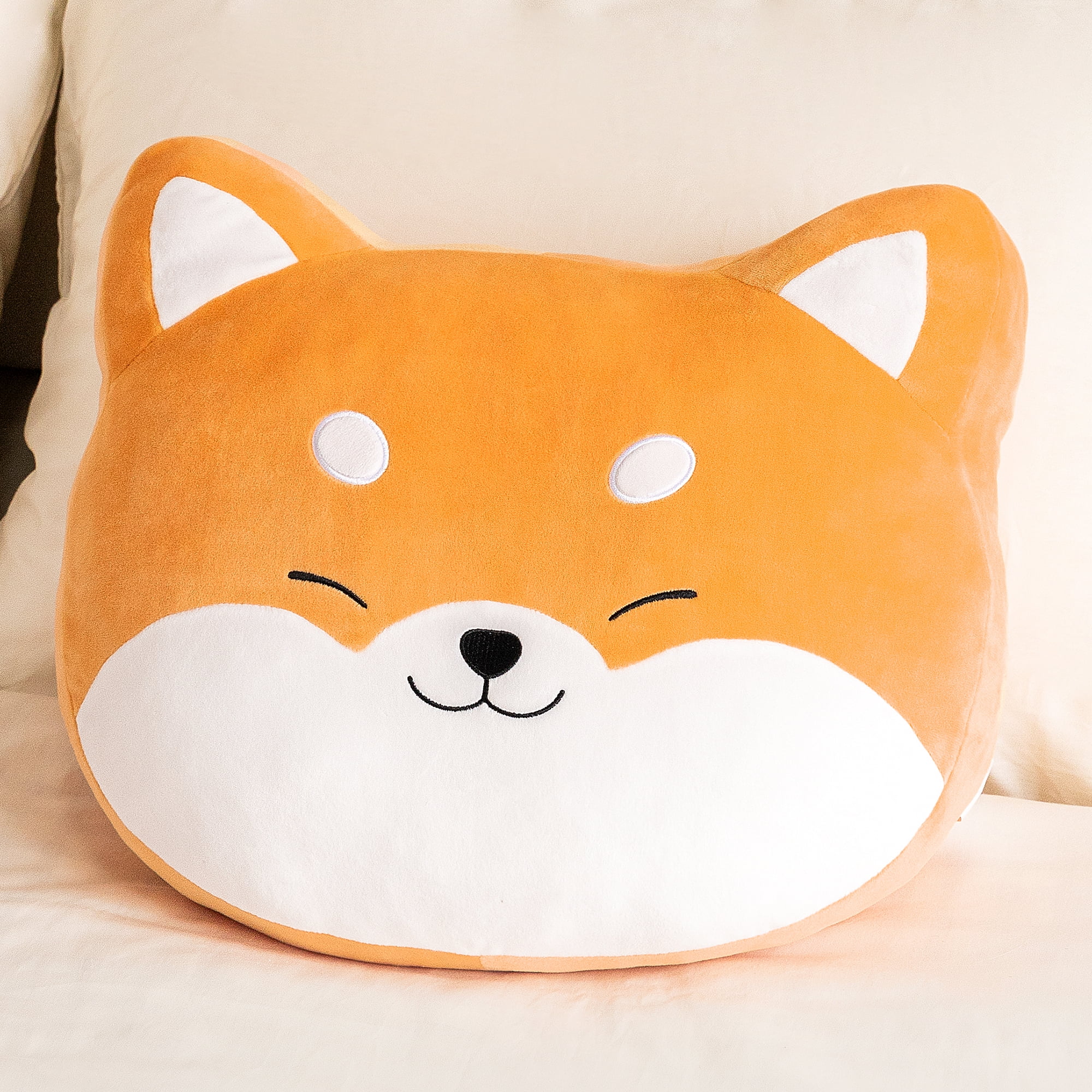 Lazada Tiny Plush Corgi Pillow Squishy Corgi Pillow Soft Stuffed Animal Toys Orange 10 ...