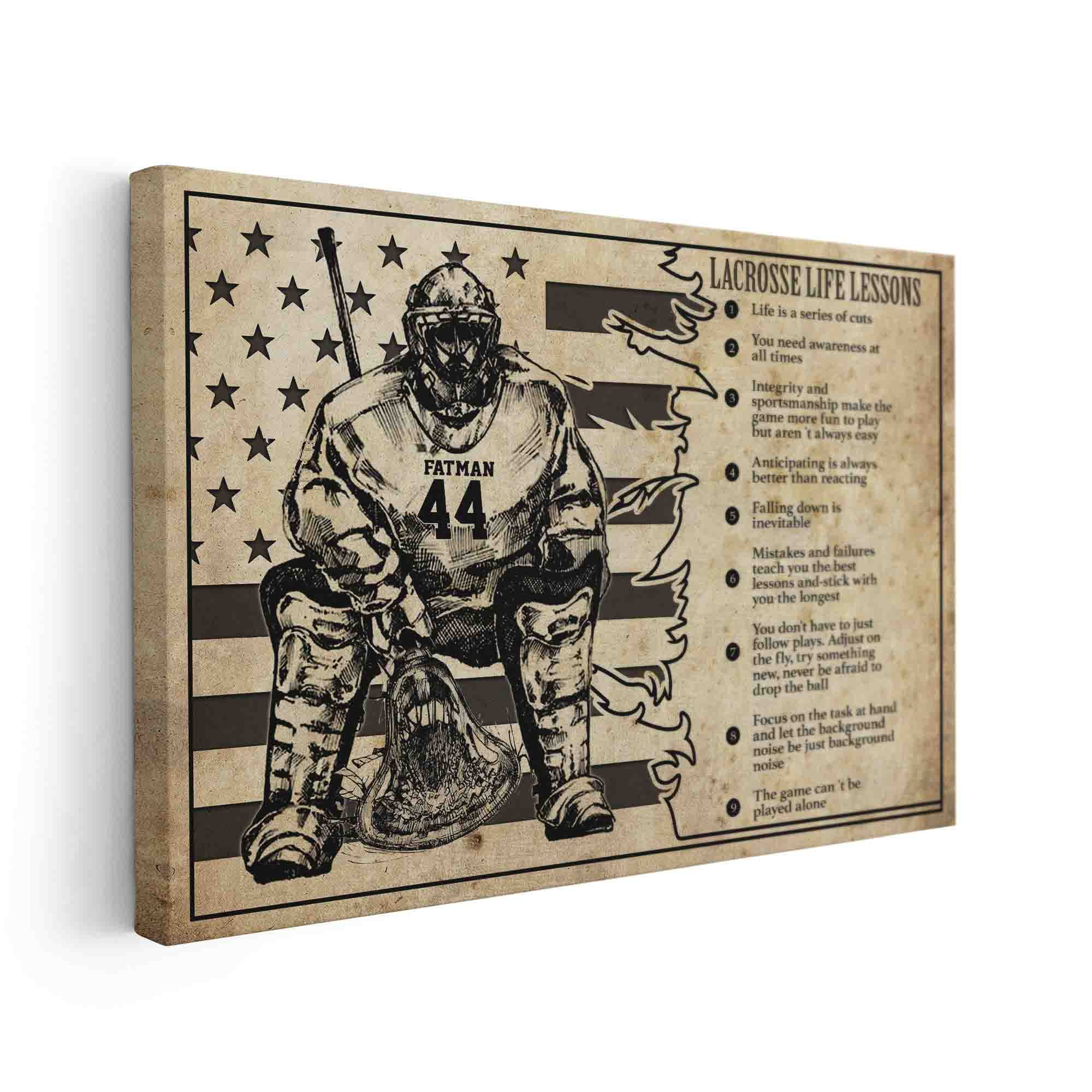 Lazaofficial Custom Canvas, Custom Poster, Lacrosse Poster, Lacrosse ...