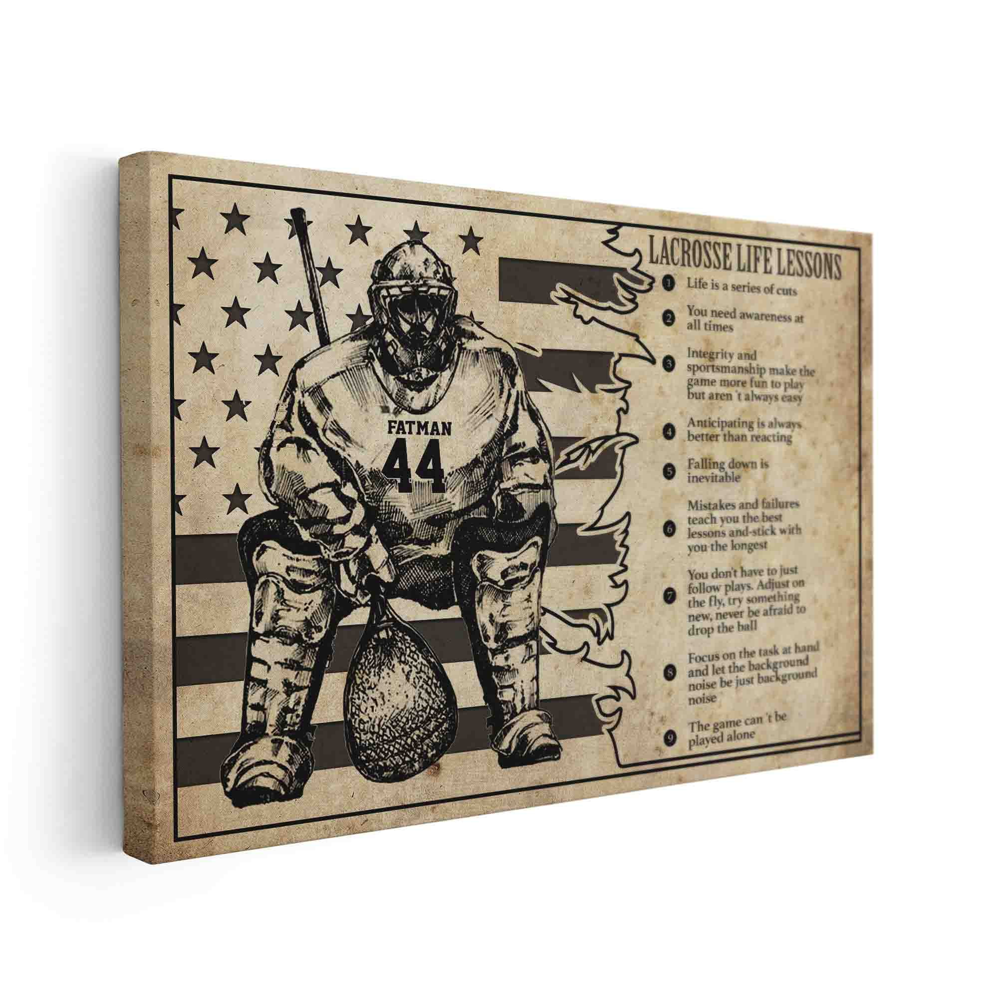Lazaofficial Custom Canvas, Custom Poster, Lacrosse Poster, Lacrosse ...