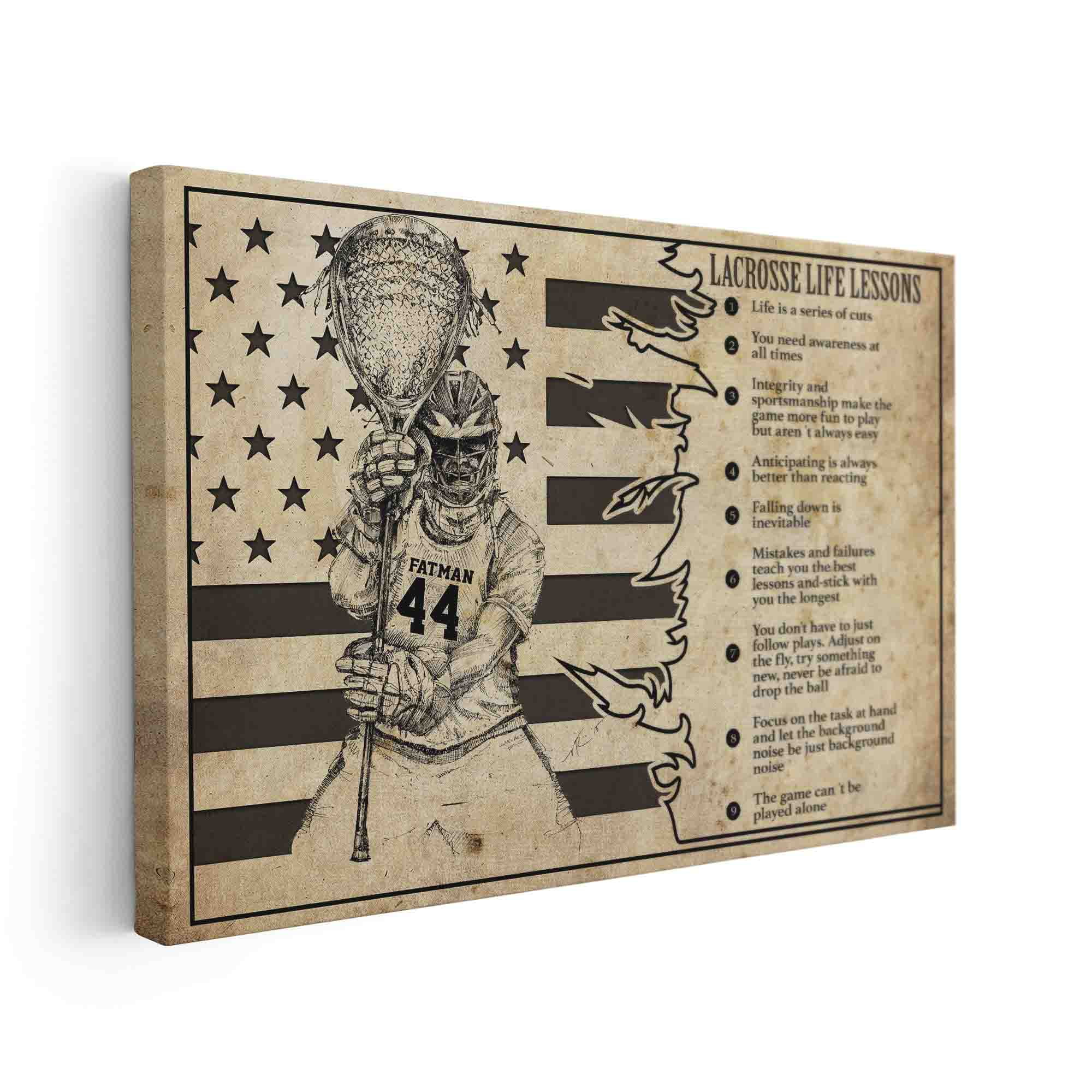 Lazaofficial Custom Canvas, Custom Poster, Lacrosse Poster, Lacrosse ...