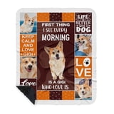 Lazaofficial Personalized Dog Blanket, Personalized Photo Gifts ...