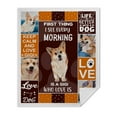Lazaofficial Personalized Dog Blanket, Personalized Photo Gifts ...