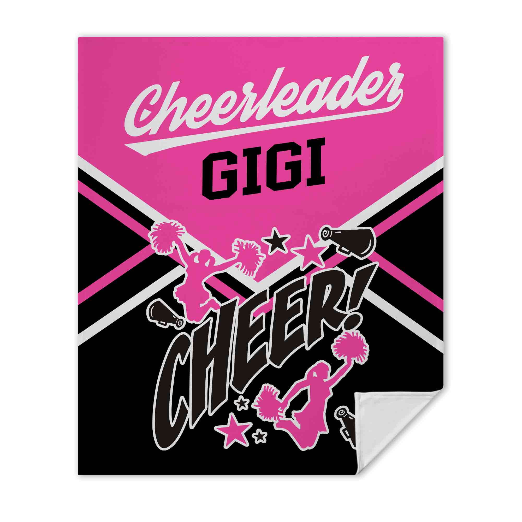 Lazaofficial Personalized Name Blanket, Cheerleading Gifts, Cheer Gifts ...