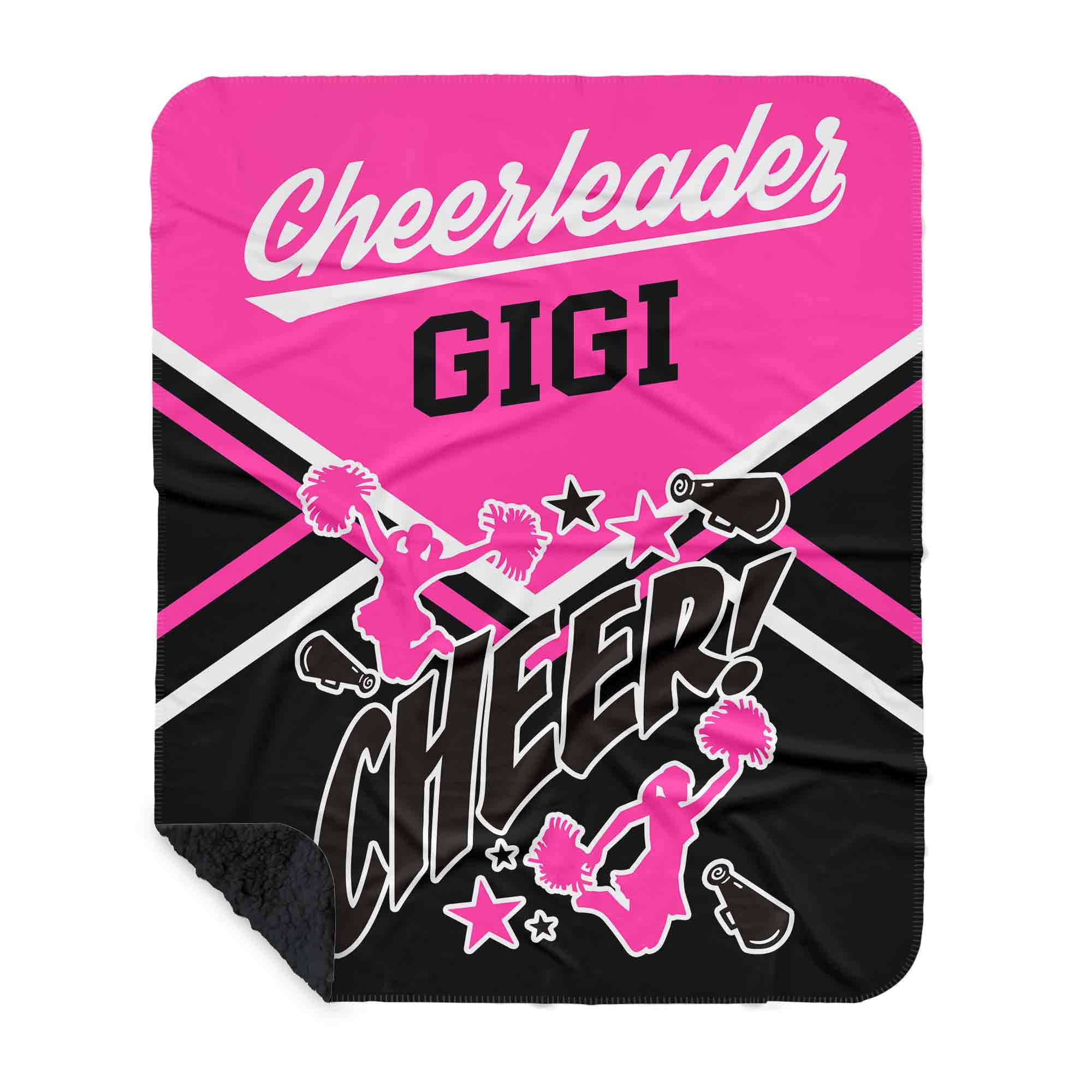 Lazaofficial Personalized Name Blanket, Cheerleading Gifts, Cheer Gifts ...