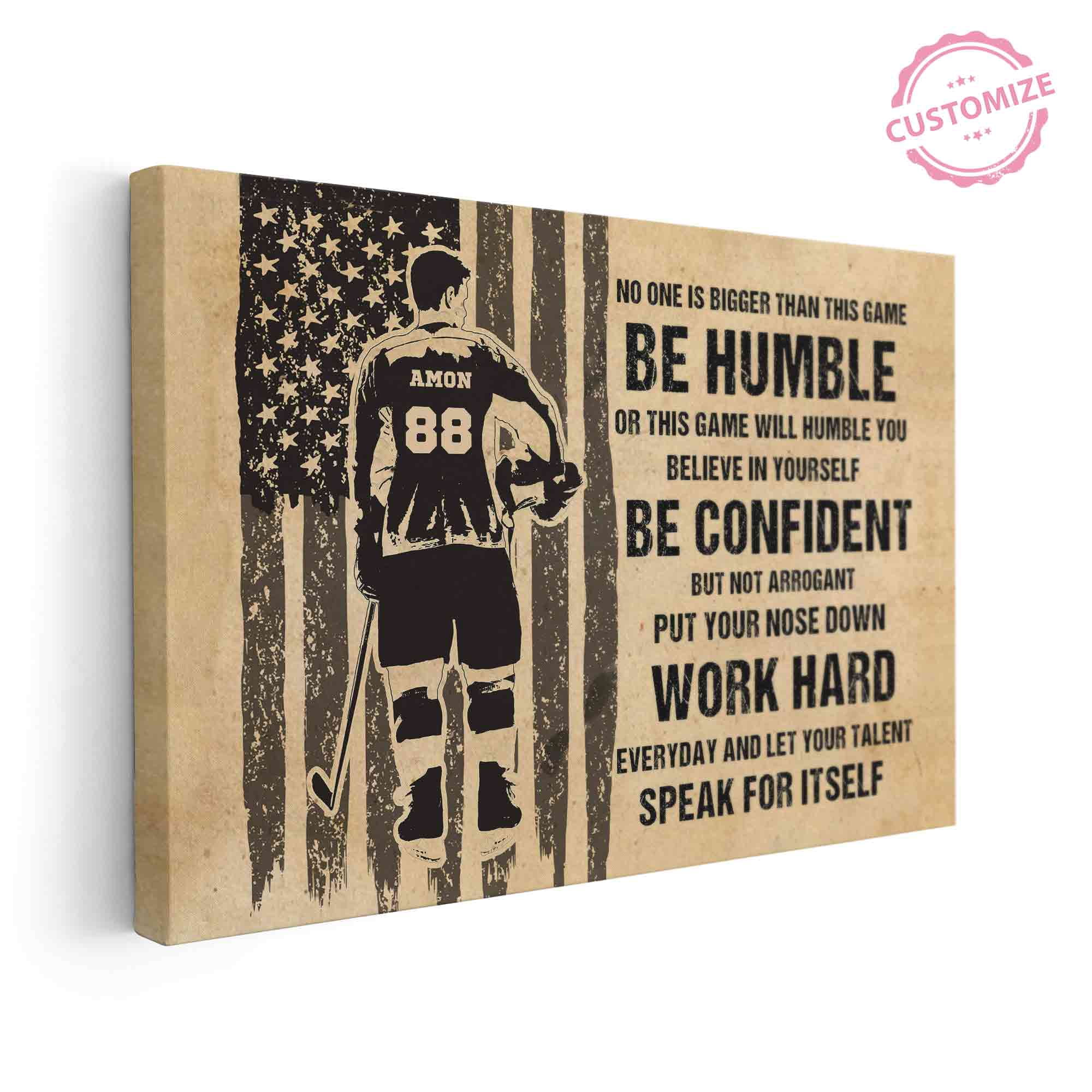 Lazaofficial Personalized Name Canvas, Photos Print Canvas Custom ...