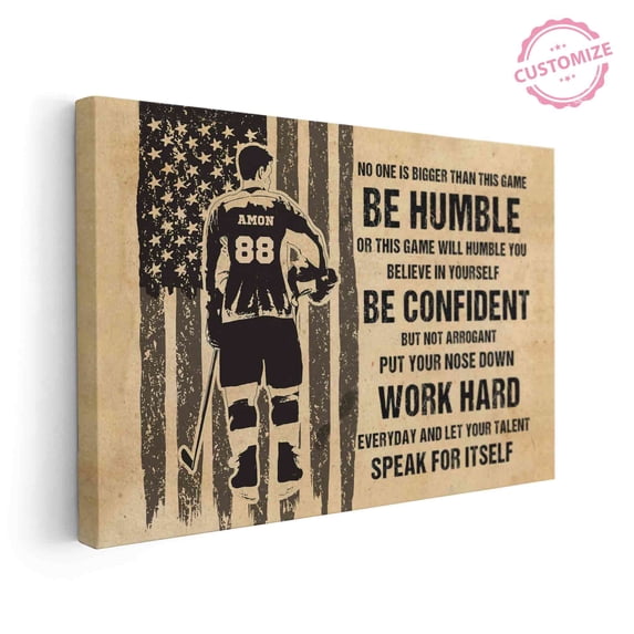 Lazaofficial Personalized Name Canvas, Photos Print Canvas Custom ...