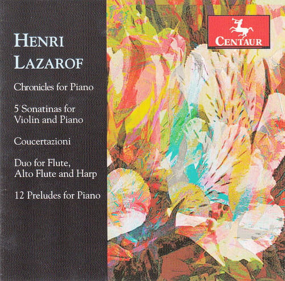 Lazarof / Ohlsson / Edinger / Hellwig / Beaufills - Henri Lazarof - Music & Performance - CD ...