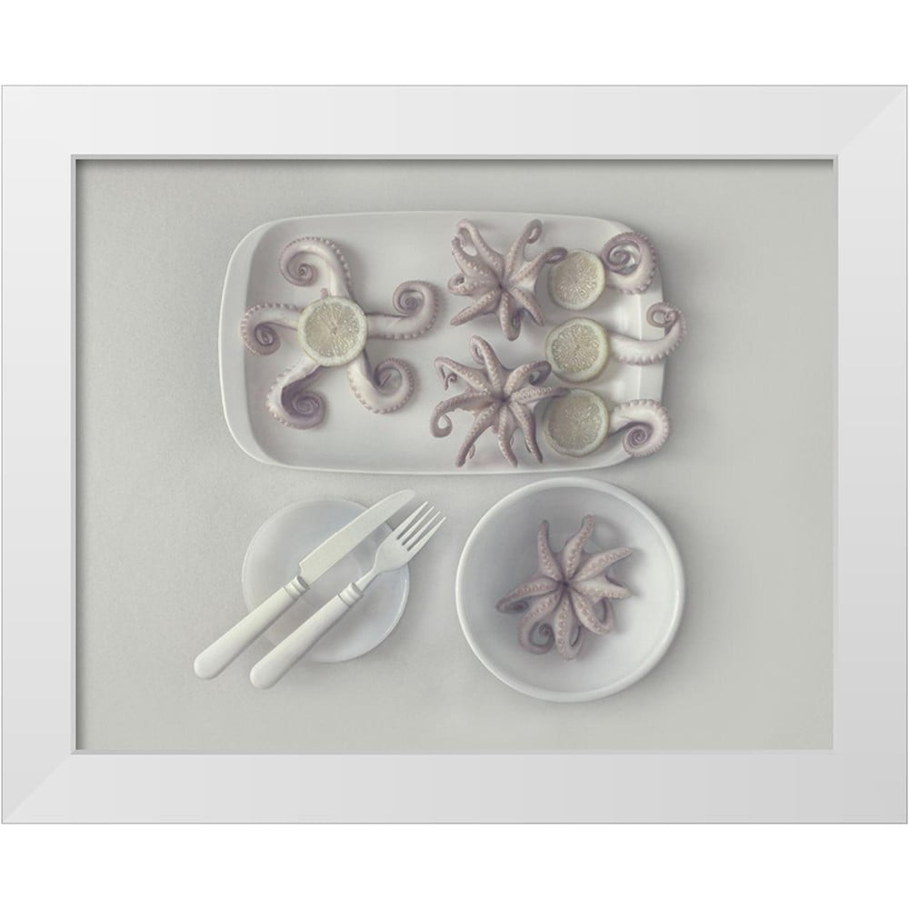 Lazarov, Dimitar 14x12 White Modern Wood Framed Museum Art Print Titled ...