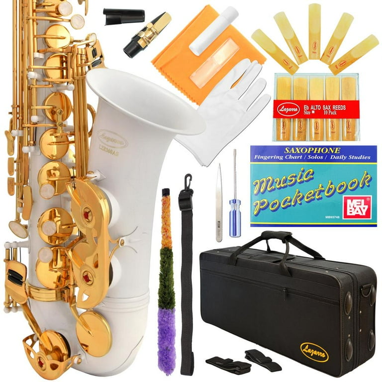 White Alto Saxophone