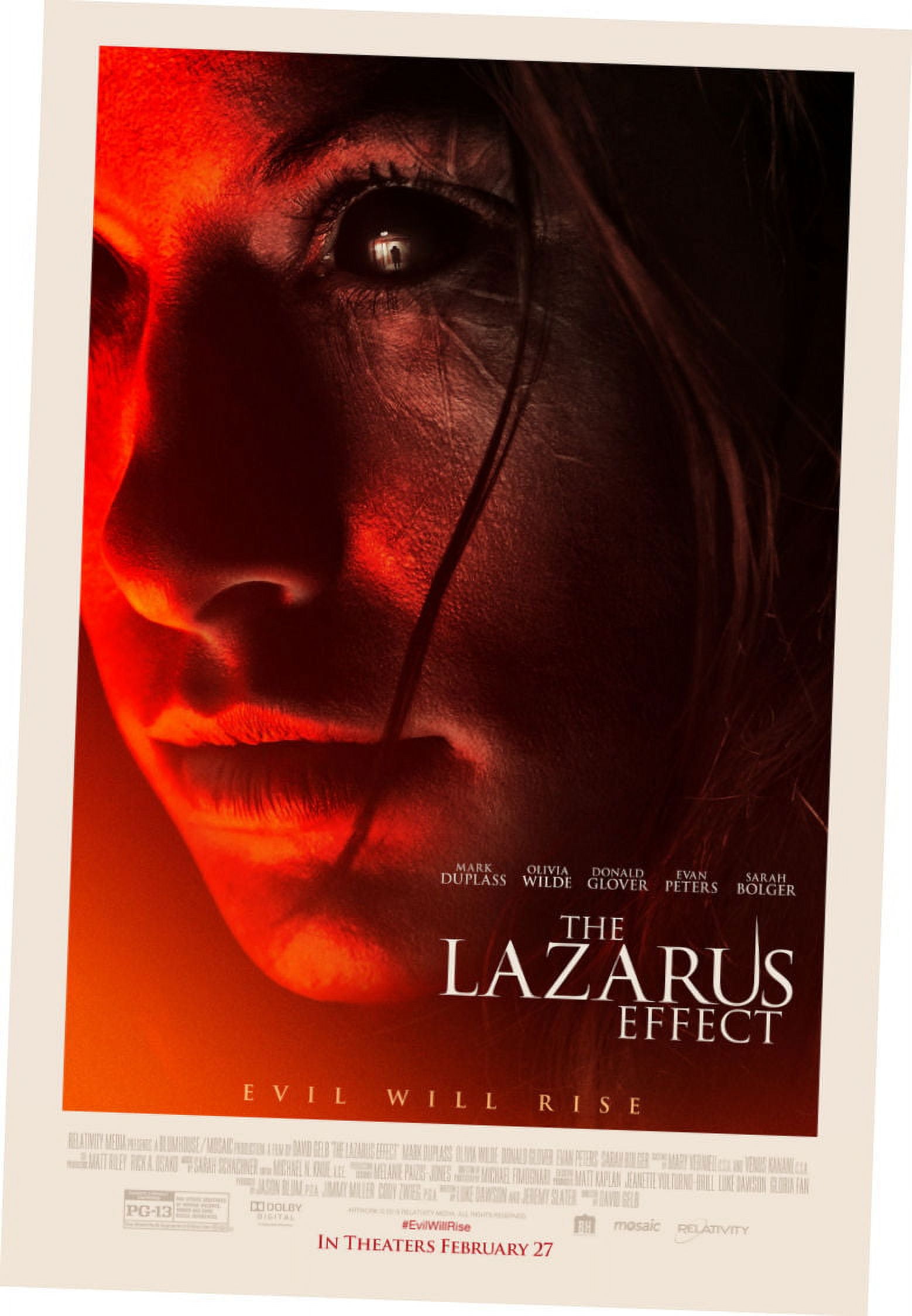 Lazarus Effect Movie Poster 12x16 Print on Metal Sign 12in x 16in ...