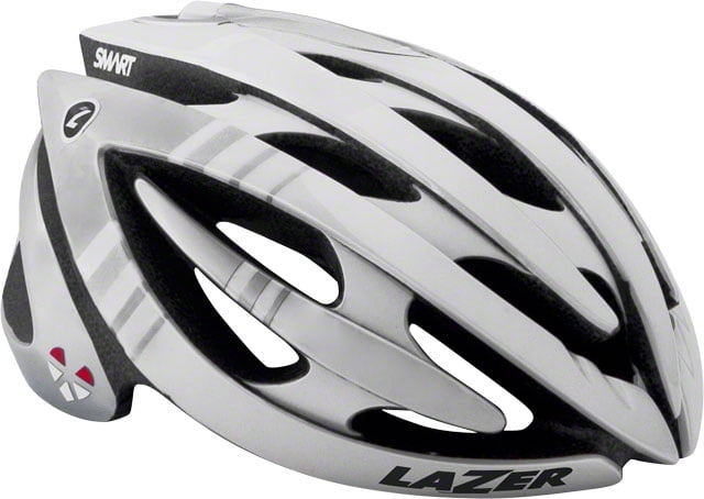 Lazer Genesis Lifebeam Helmet with Heart Rate Monitor: White MD ...